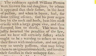 Establishing a Slave Society: Virginia and the 1705 Slave Codes, Part 1 ...